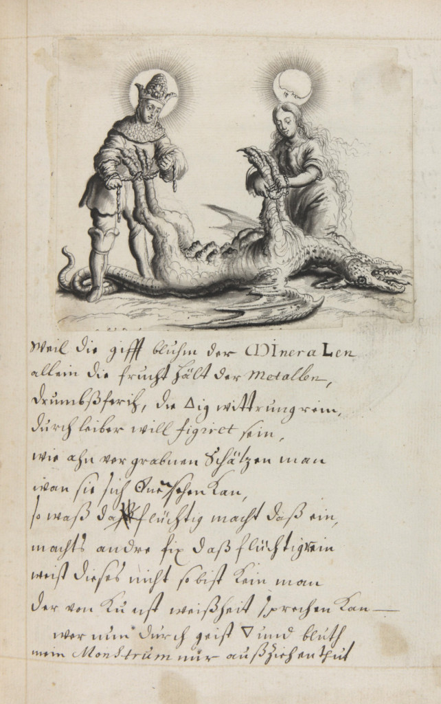 Python (Mercurius as three-headed dragon), from the Alchemical and ...