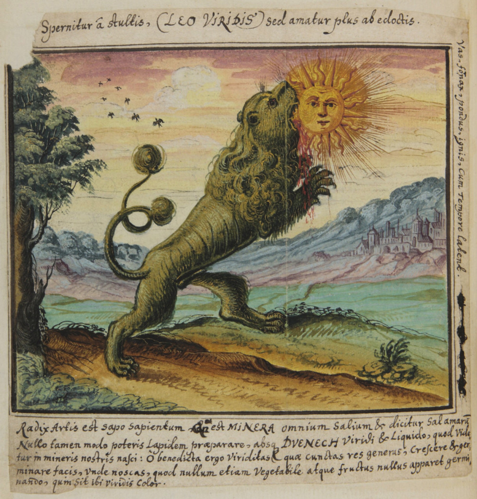 Python (Mercurius as three-headed dragon), from the Alchemical and ...